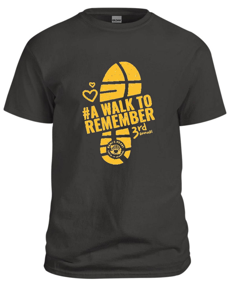 Third Annual Rami's Heart Walk T-shirts - Etsy
