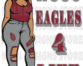 Nccu Eagles Svg - Etsy