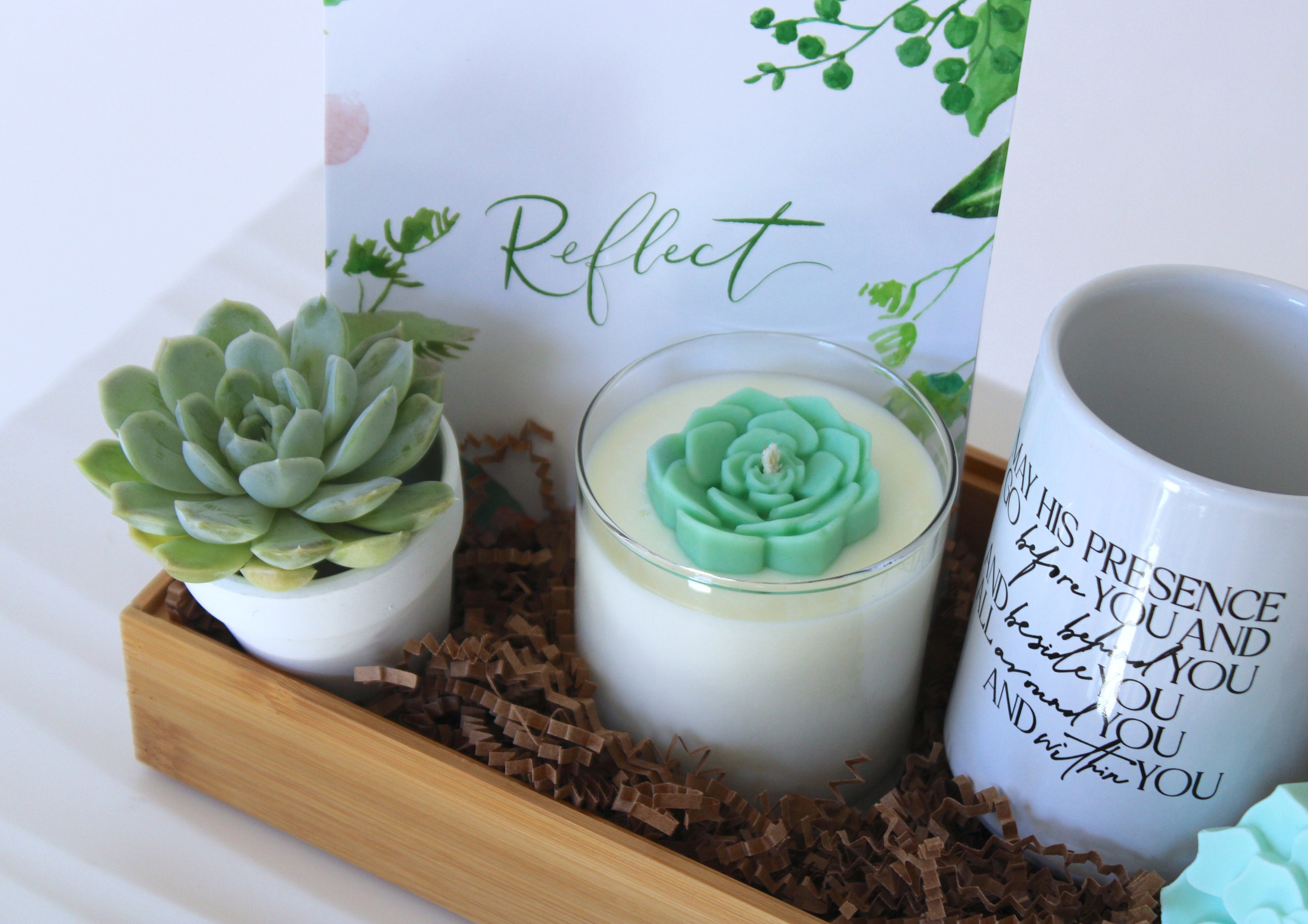 Reflection and Prayer Giftbox / Prayer Gift Basket / Christian - Etsy