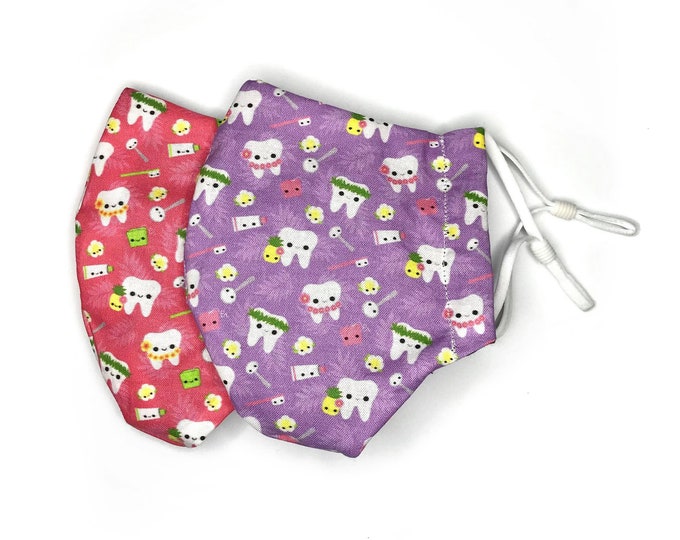 Dental Face Mask Dental Tooth Face Mask Face Covering - Etsy