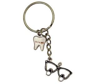 Braces Tooth Keychain Brace Face Tooth Key Chain Tooth Key - Etsy