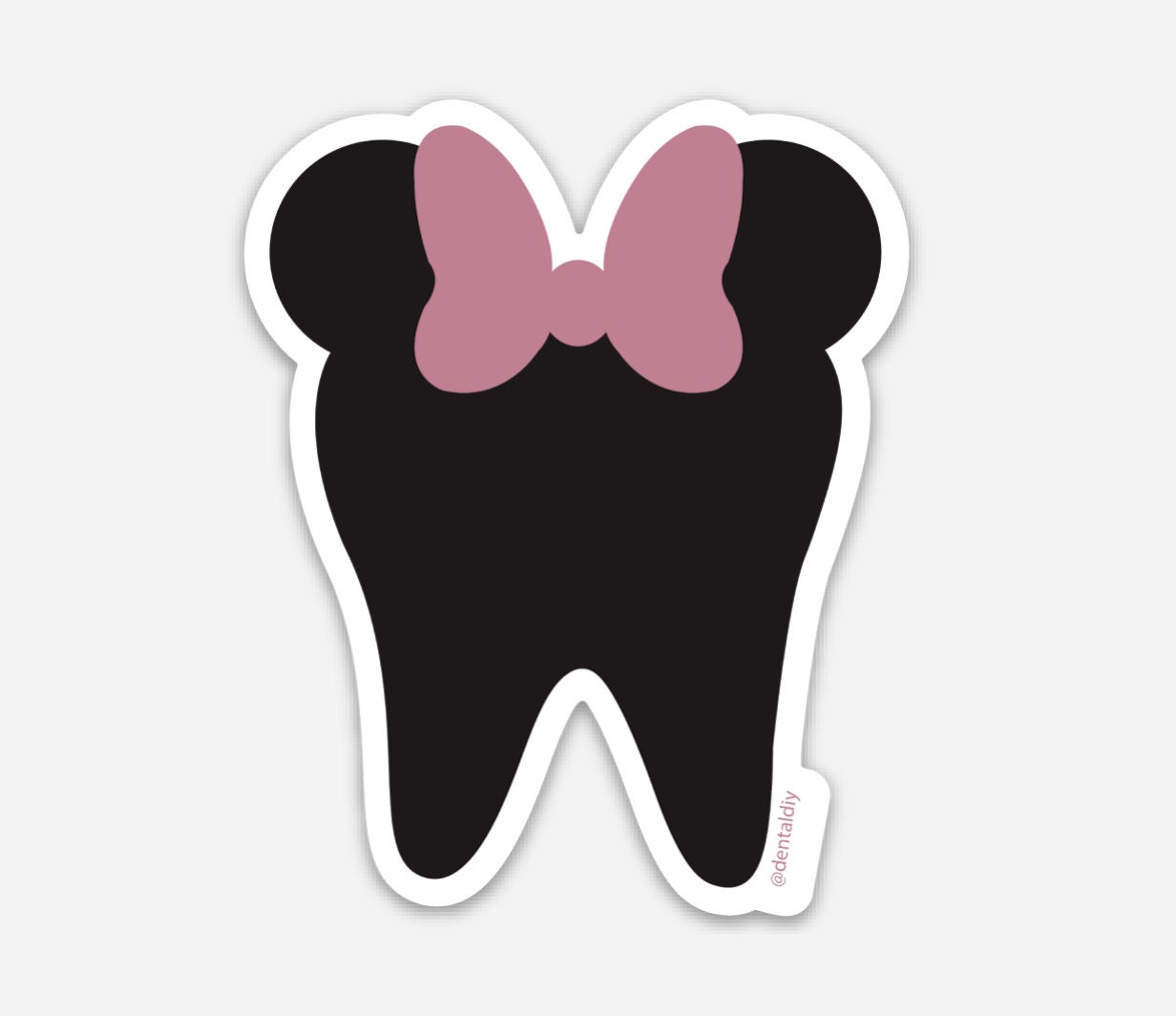 Mouse Tooth Sticker Dental Sticker Medical Sticker Dental - Etsy
