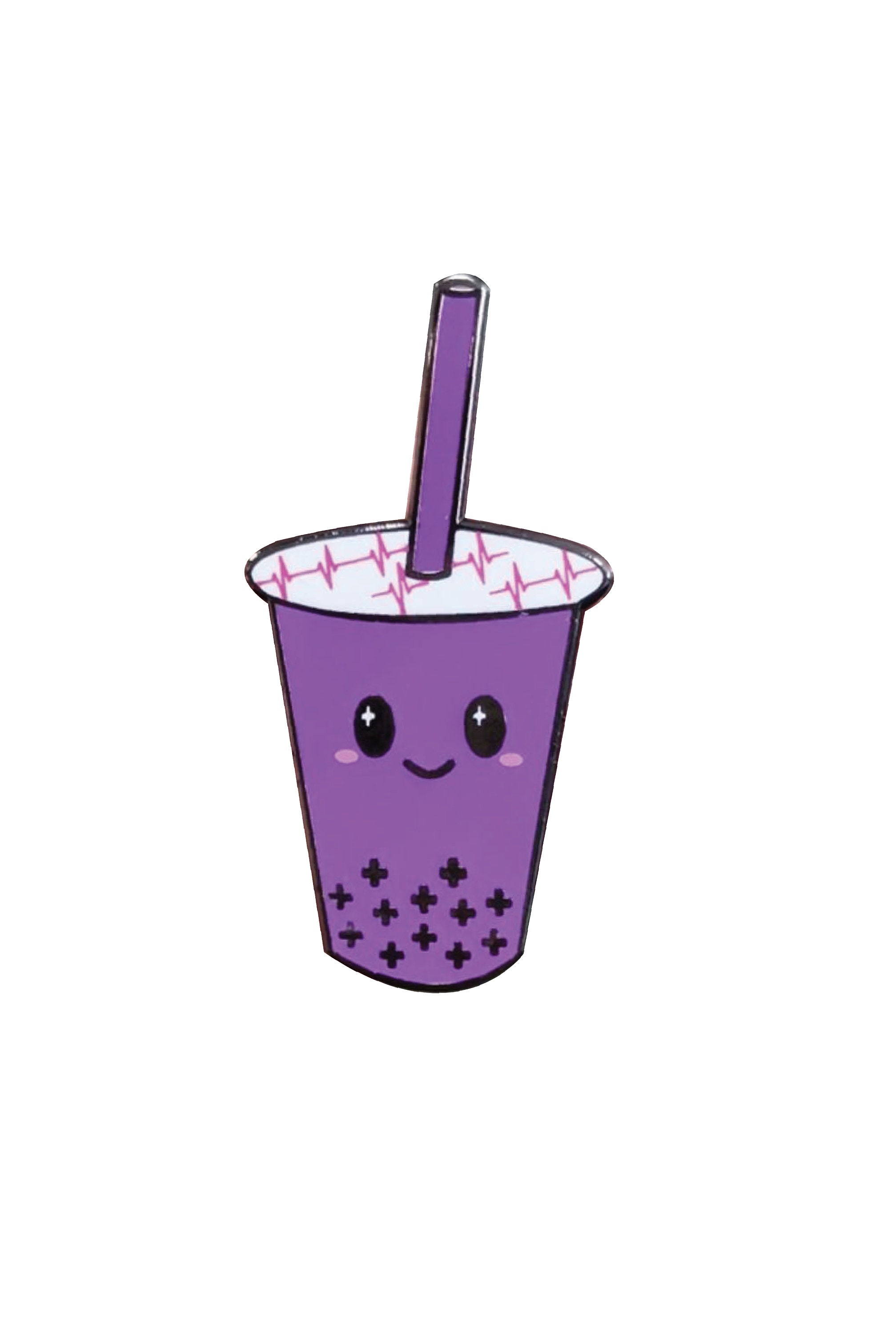 Bubble Tea Enamel Pin Bubble Tea Pin Boba Enamel Pin | Etsy