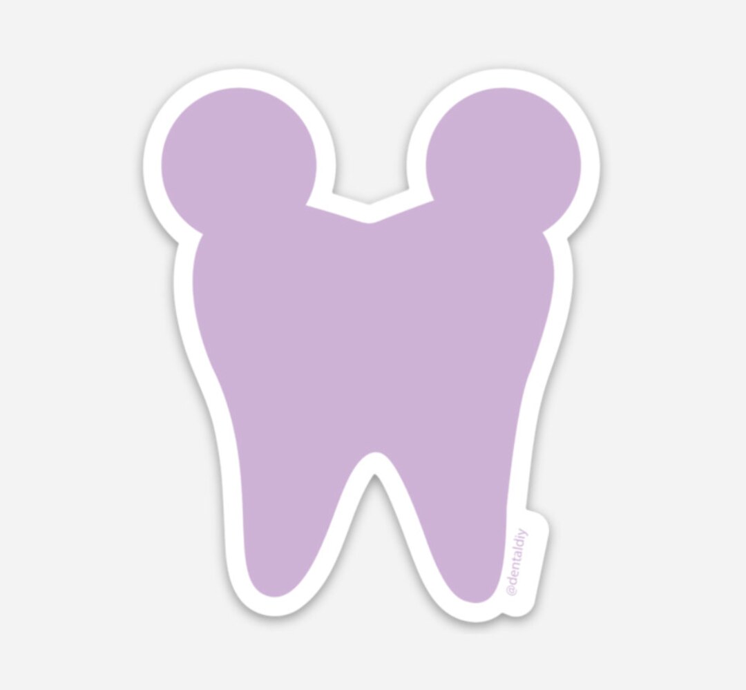 Mouse Tooth Dental Sticker, Dental Sticker, Dental Tooth, Medical ...