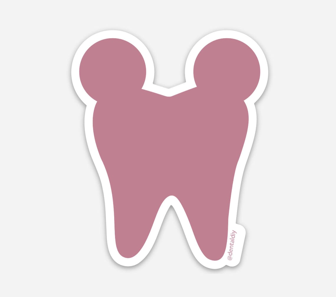 Mouse Tooth Dental Sticker, Dental Sticker, Dental Tooth, Medical ...