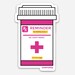Prescription Bottle Magnet or Sticker Pharmacy Magnet or Sticker - Etsy
