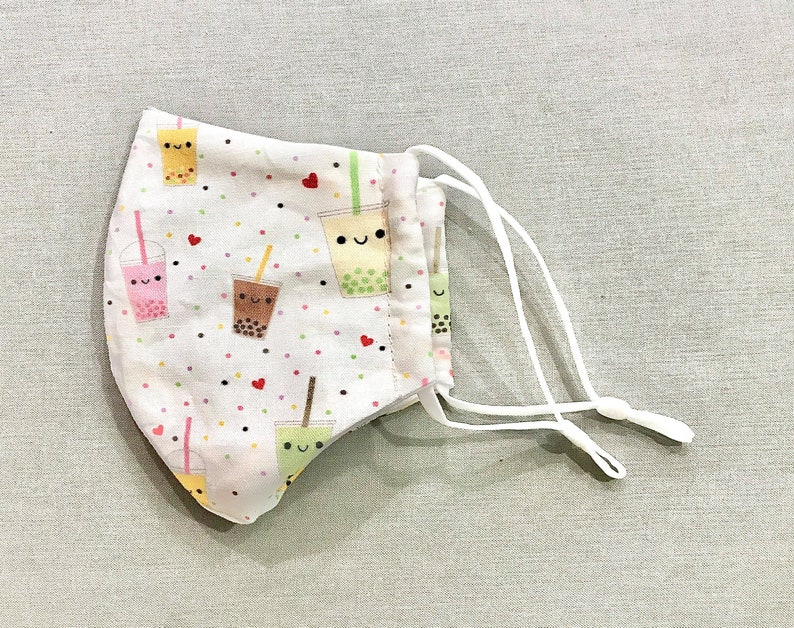 Bubble Tea Face Mask Boba Face Mask Cute Boba Mask Face - Etsy New Zealand