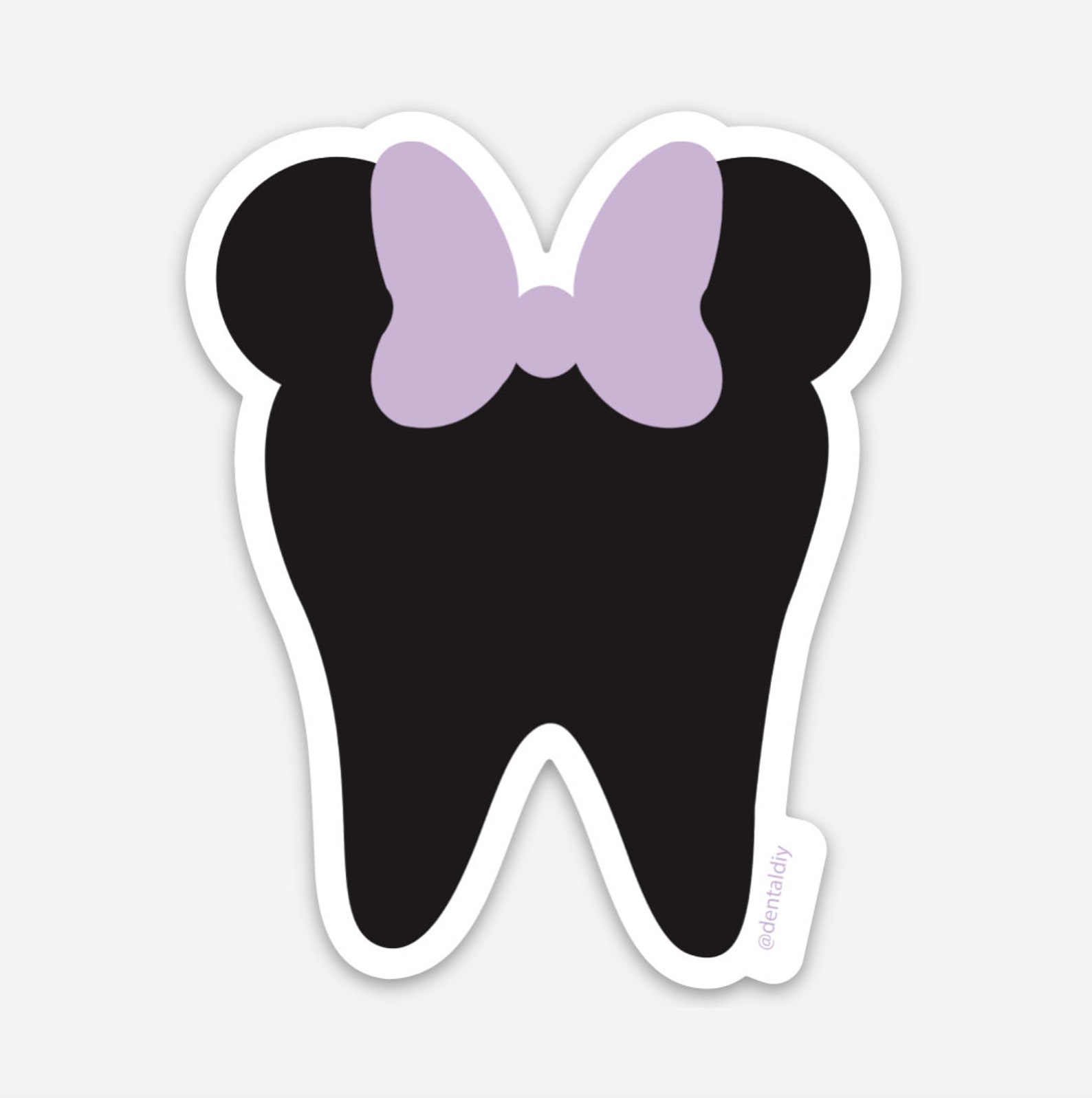 Mouse Tooth Sticker Dental Sticker Medical Sticker Dental - Etsy