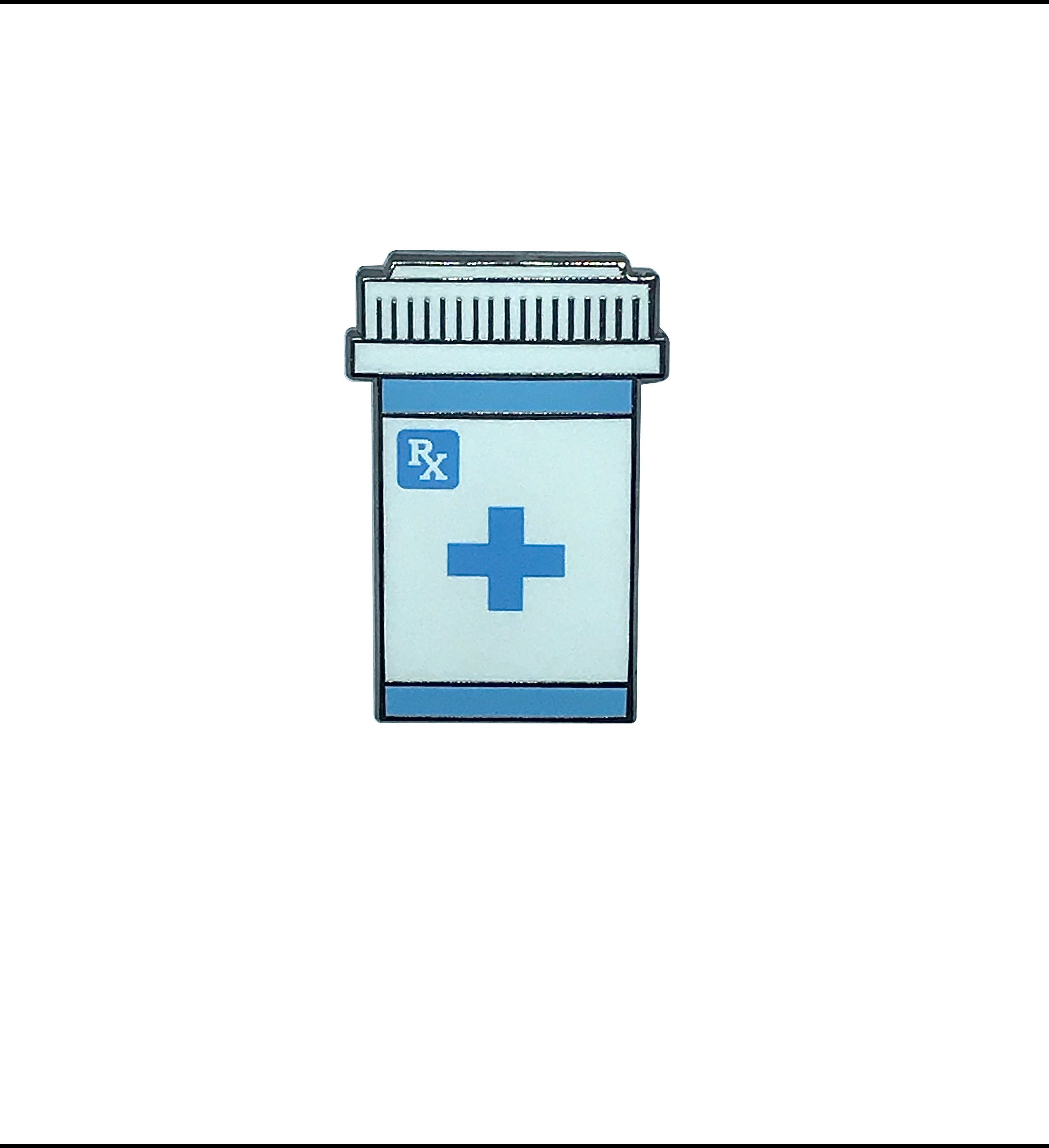 Prescription Bottle Pin, Pharmacy Pin, Medical Pin, Healthcare Pin ...