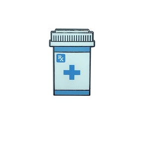 Prescription Bottle Pin Pharmacy Pin Medical Pin Dental | Etsy