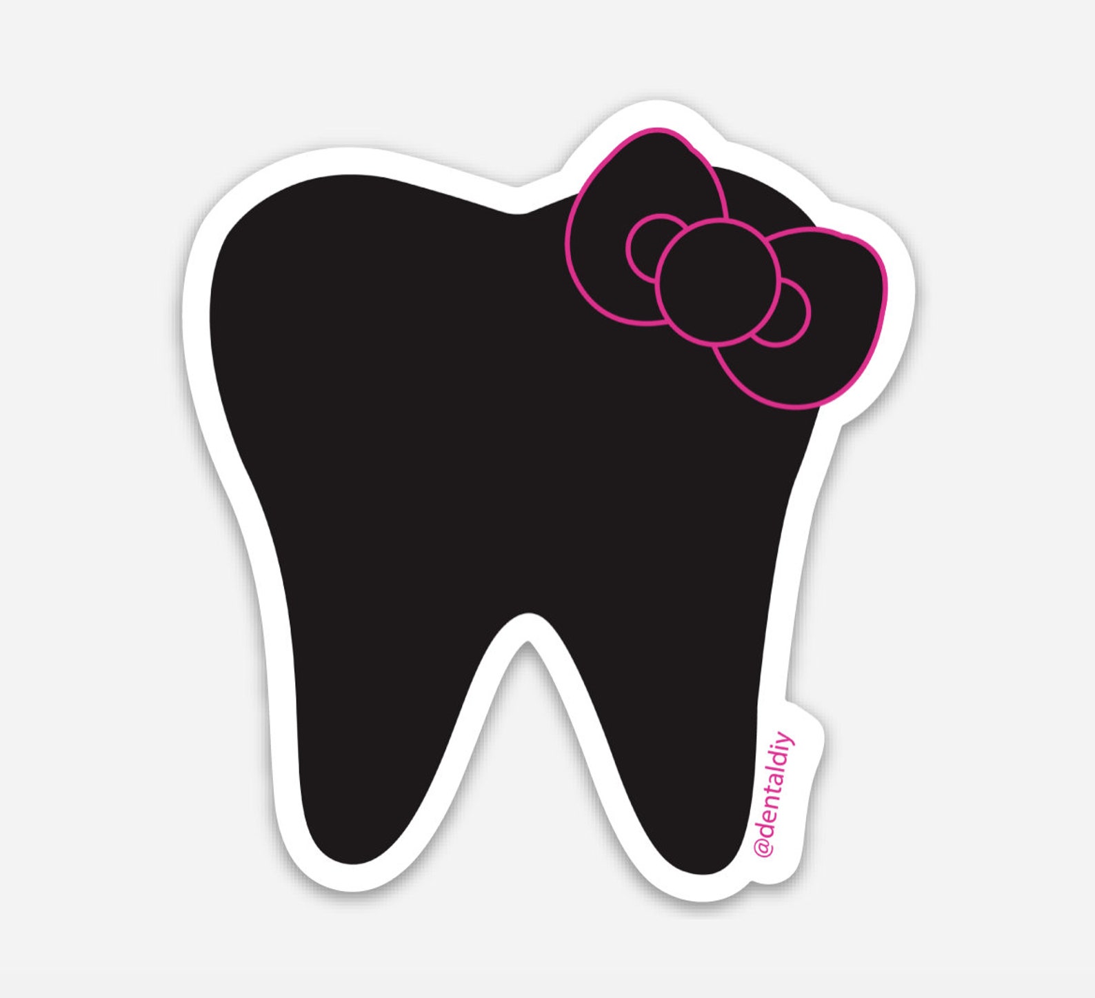 Kitty Sticker Dental Tooth Sticker Dental Sticker Medical - Etsy