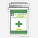Prescription Bottle Magnet or Sticker Pharmacy Magnet or Sticker - Etsy