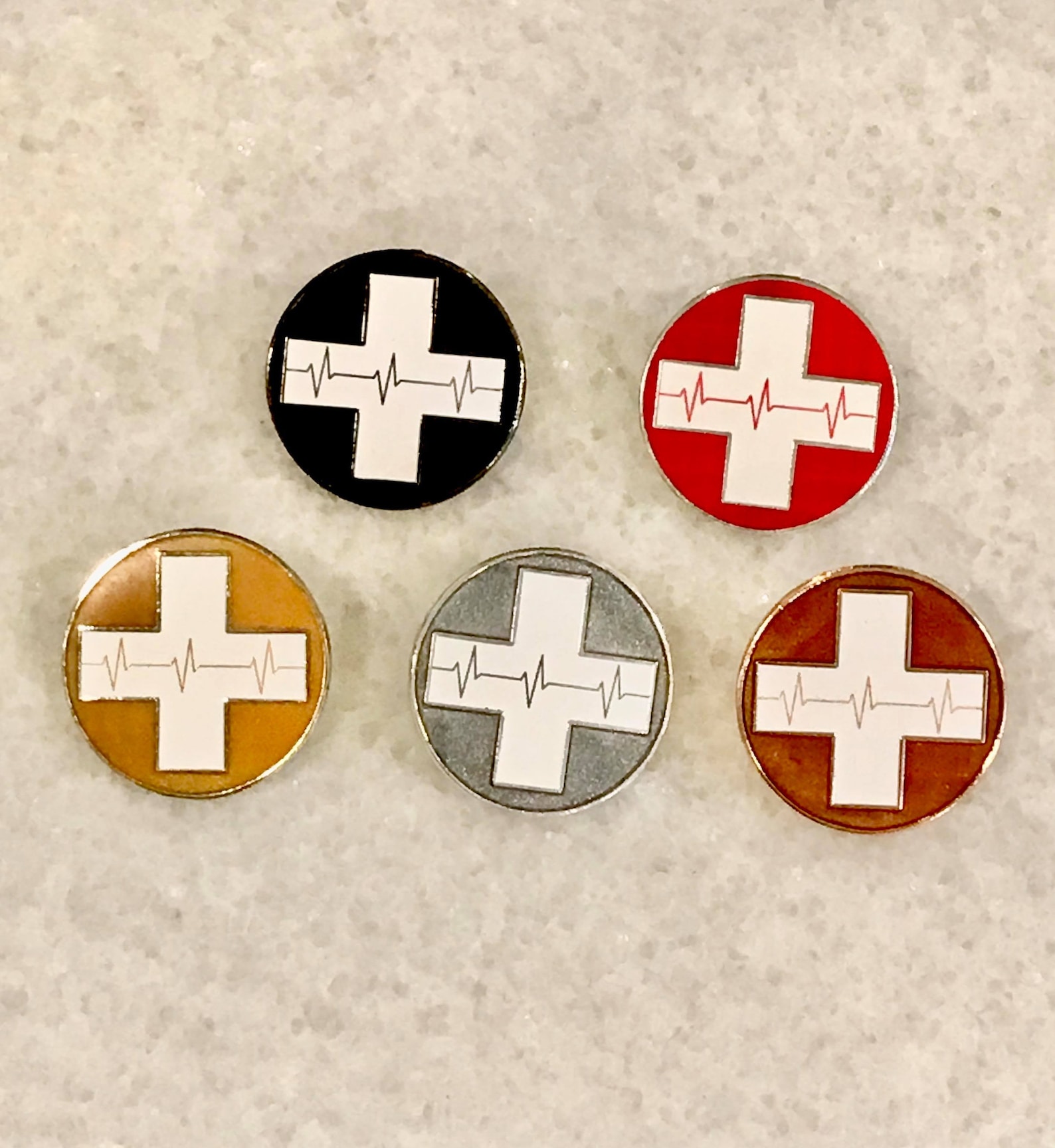 Medical EKG/ECG Enamel Pin// Enamel Pin// Lapel Pin// Medical - Etsy