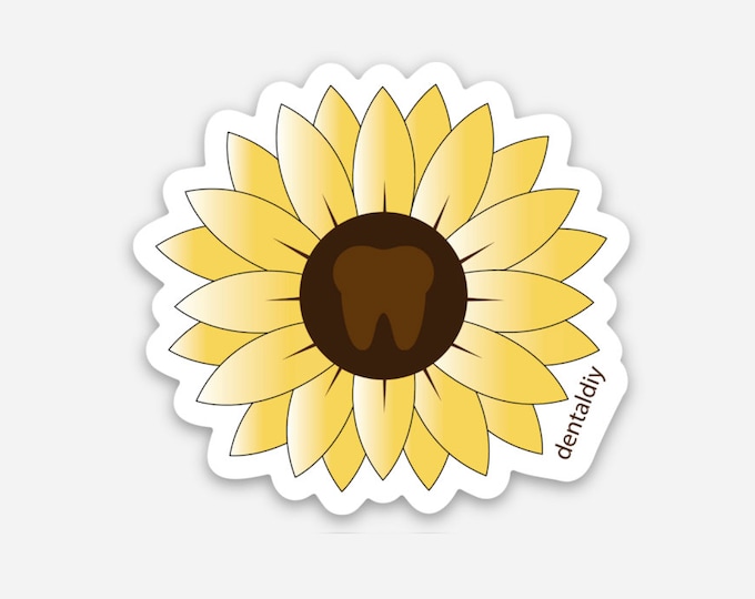 Kitty Sticker, Cat Sticker, Tooth Sticker, Dental Sticker, Dentist ...