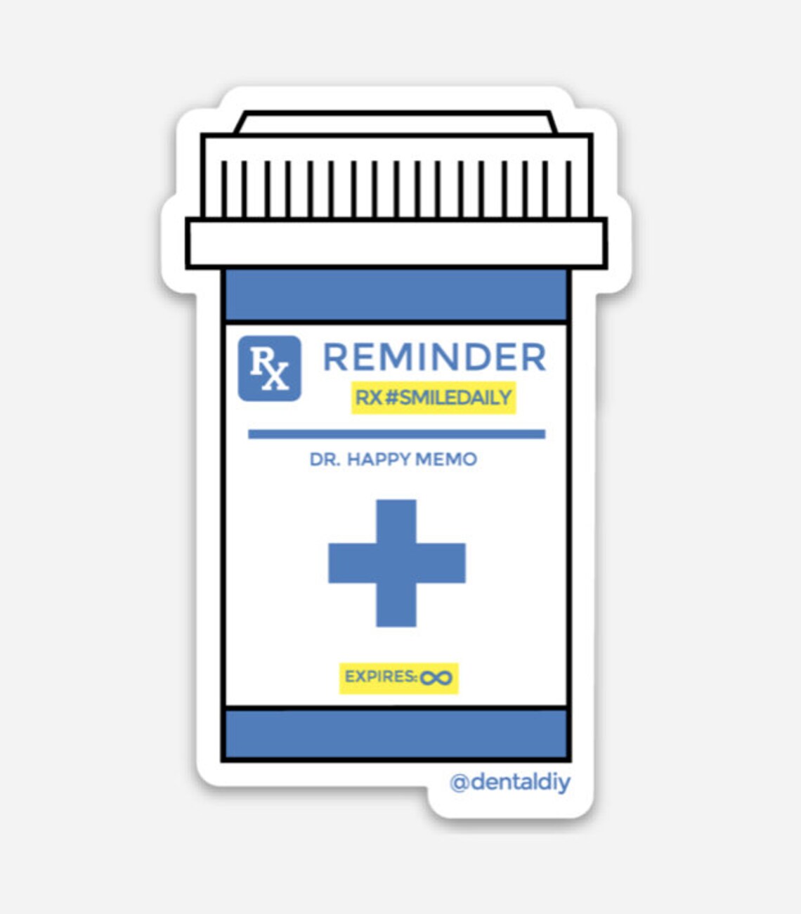 Prescription Bottle Magnet or Sticker Pharmacy Magnet or | Etsy