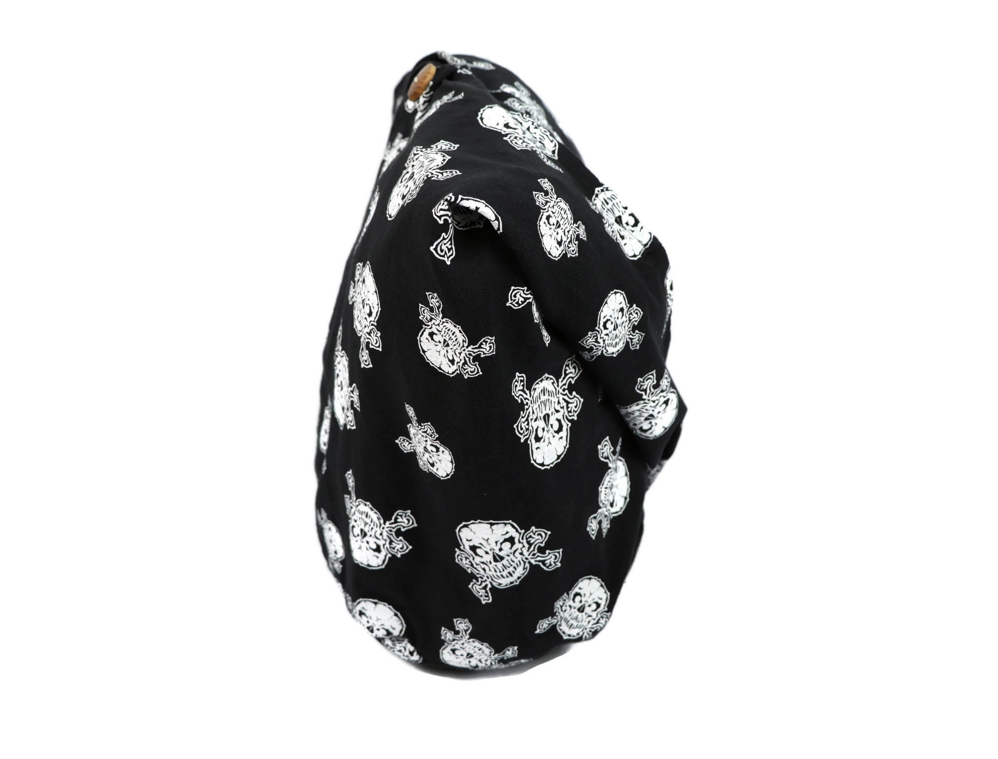 Gothic Bag Skull Punk Rock Hippie Hobo Cotton Sling Crossbody Bag ...
