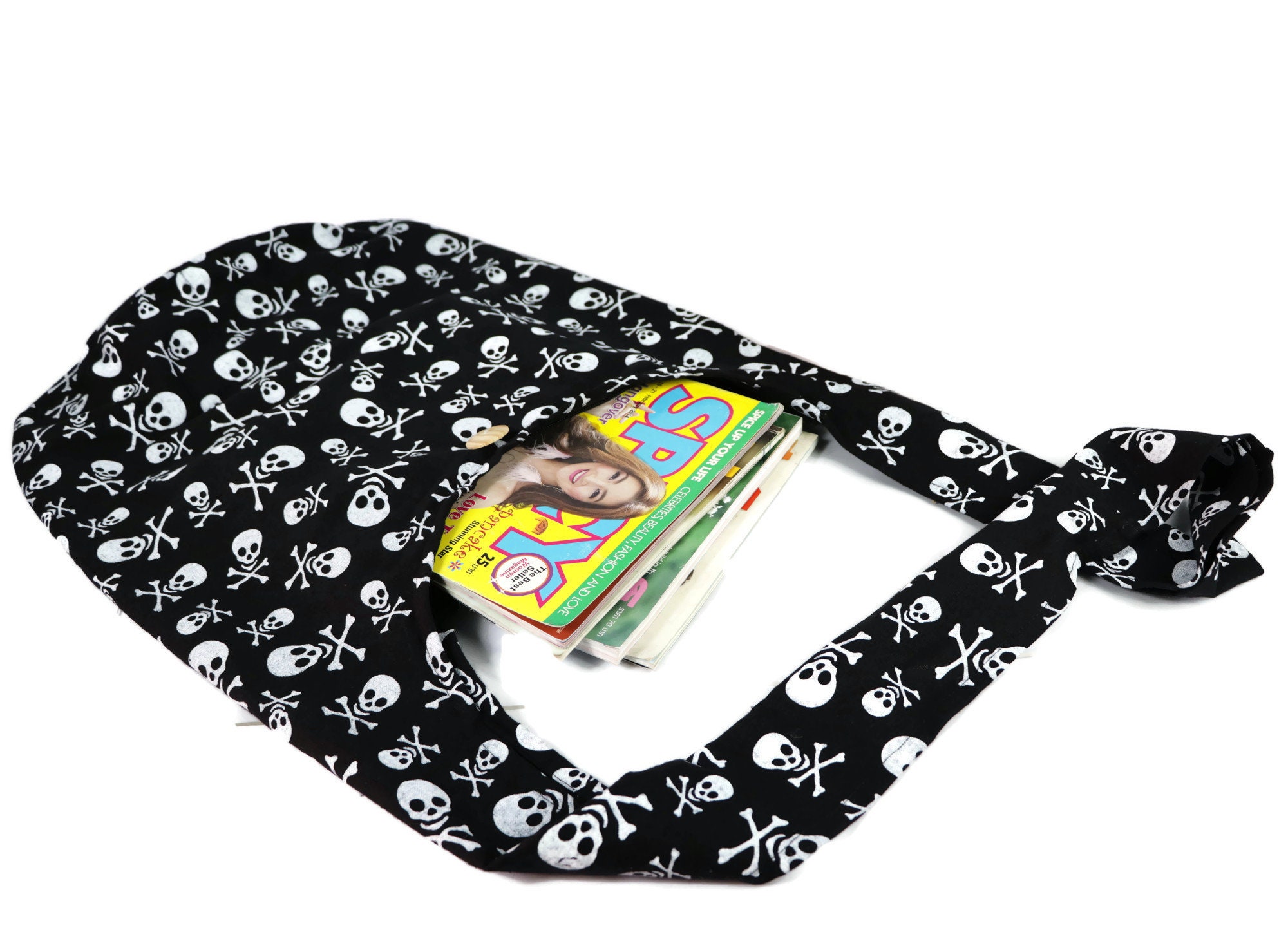 Skeleton Bag Sling Bag Hippie Hobo Skull Bag Boho Bohemian Bag - Etsy