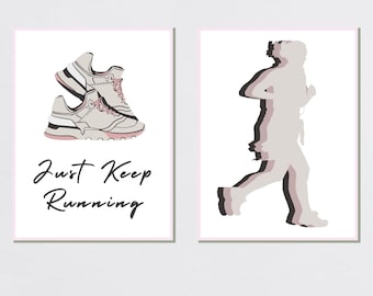 Just Keep Running - Etsy