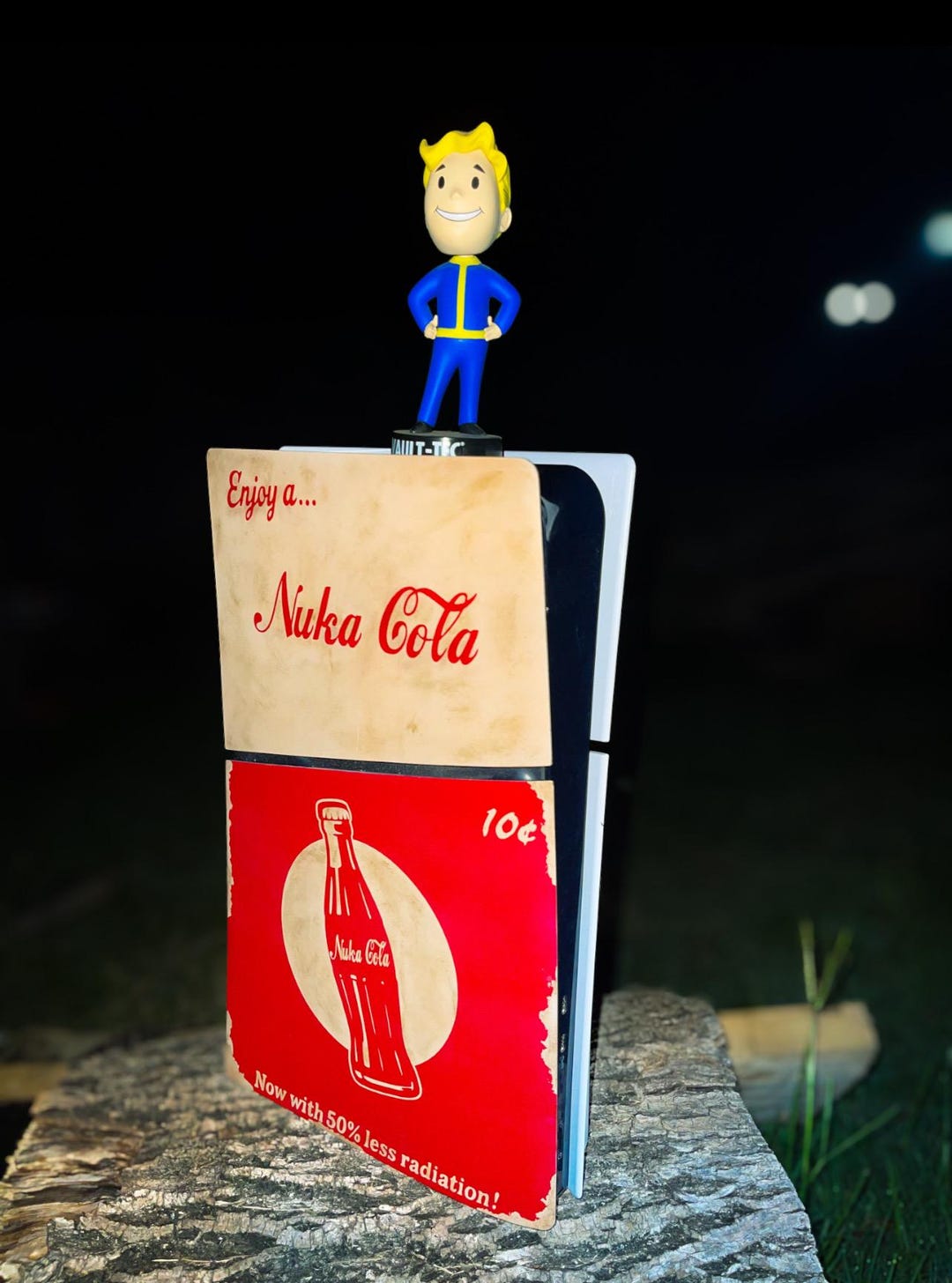 Nuka Cola Custom PS5 Plates – Fallout Inspired Console Covers for ...