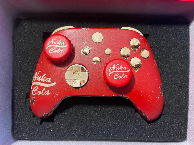Custom Painted Fallout Nuka Cola Themed Xbox Controller - Etsy