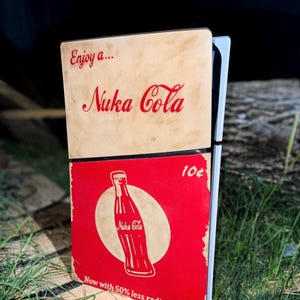 Nuka Cola Custom PS5 Plates – Fallout Inspired Console Covers for ...