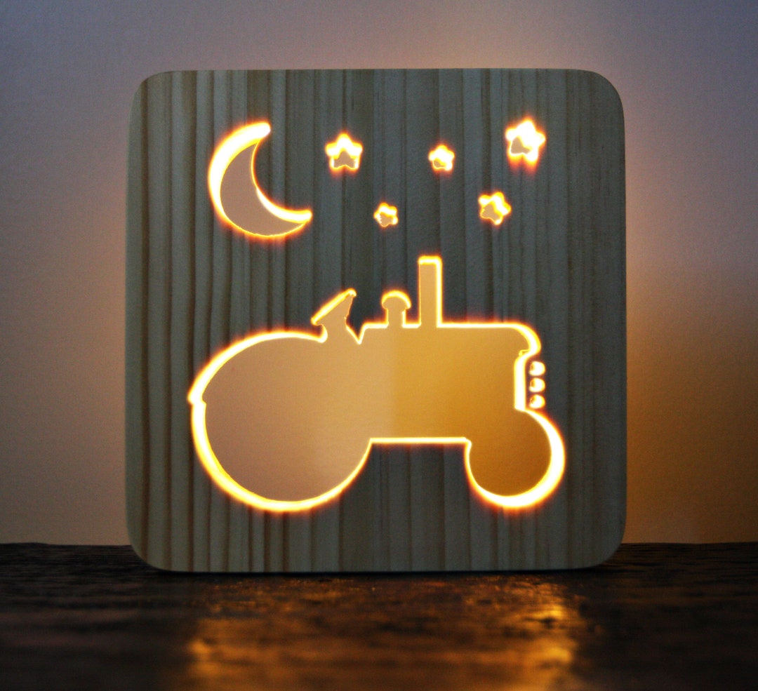 Tractor Night Light, Farm Night Light, Farm Kid, Kids Bedroom, Ranch ...
