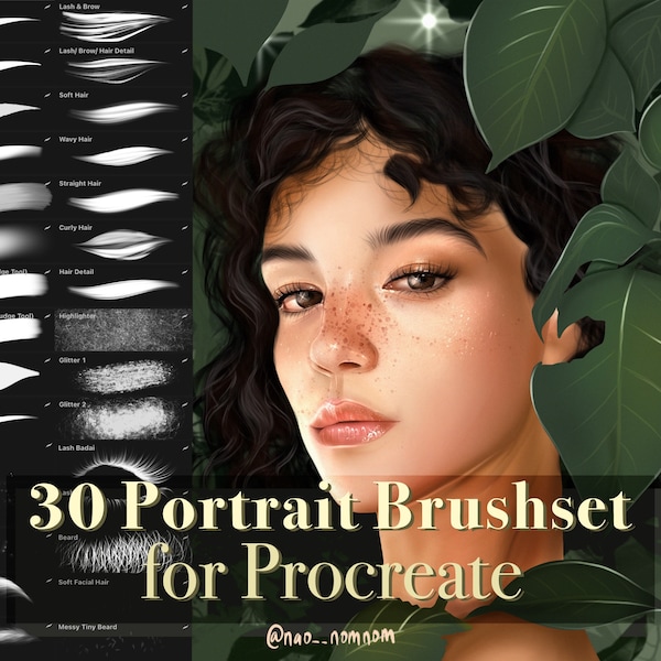 Procreate Portrait - Etsy