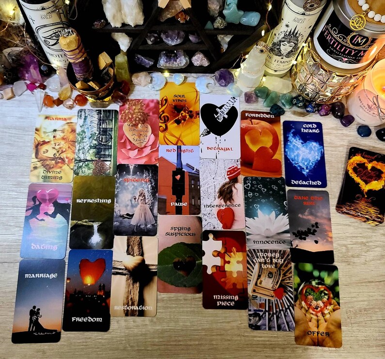 Sacred Secrets of the Heart Oracle - Etsy