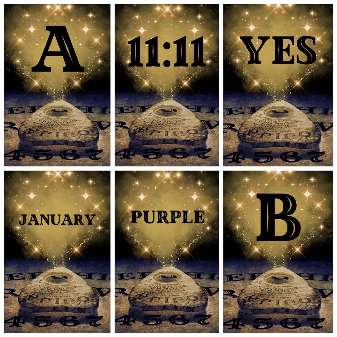 Ouija Prophecy Oracle 100 Cards Divination Answers Spirit Board - Etsy