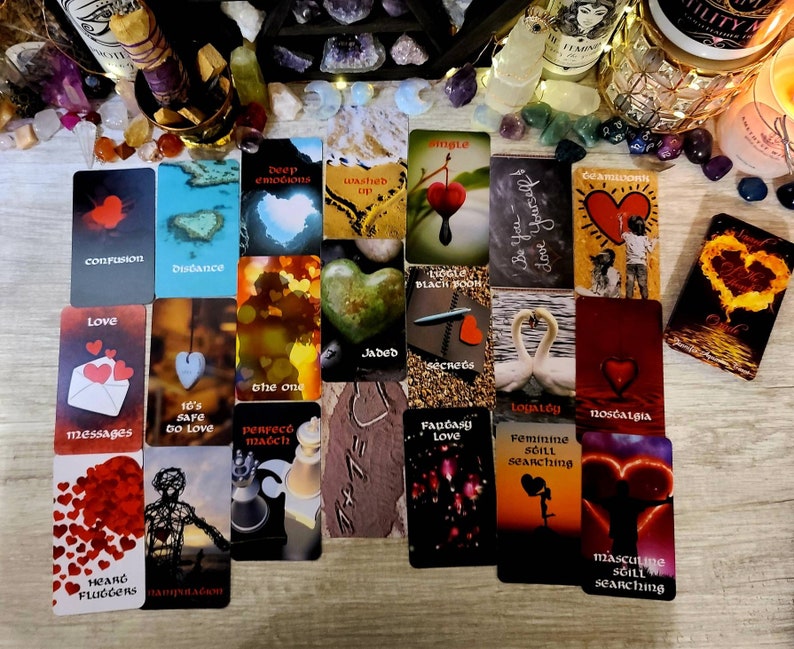 Sacred Secrets of the Heart Oracle - Etsy