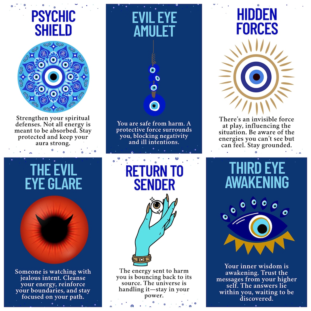 Oracle of the Evil Eye | Return to Sender | Pre Order | 80 Cards - Etsy