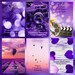 Purple Divine Love Oracle 100 Cards - Etsy
