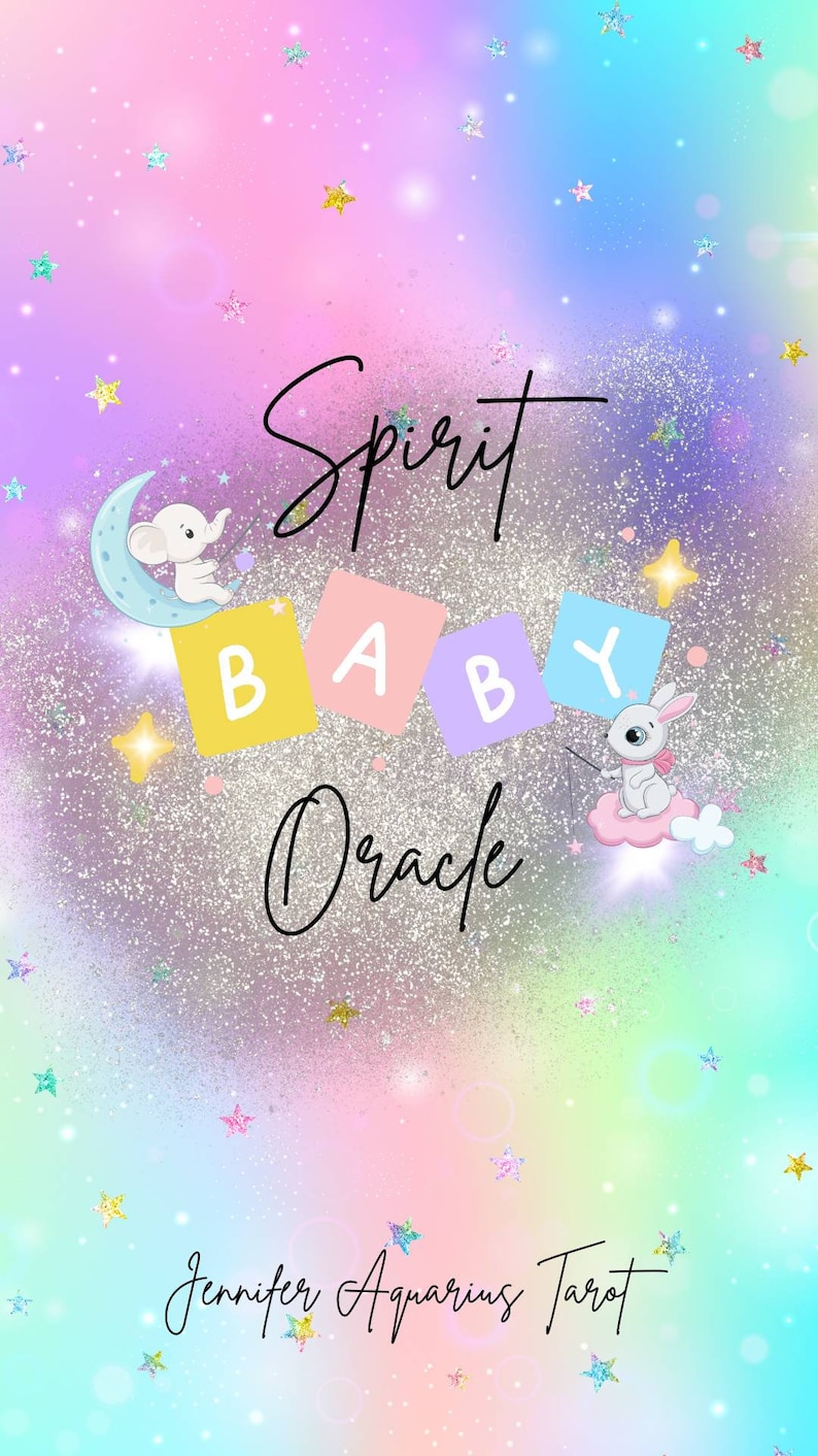 Spirit Baby Oracle Pregnancy Cards Baby Deck 2nd Edition - Etsy