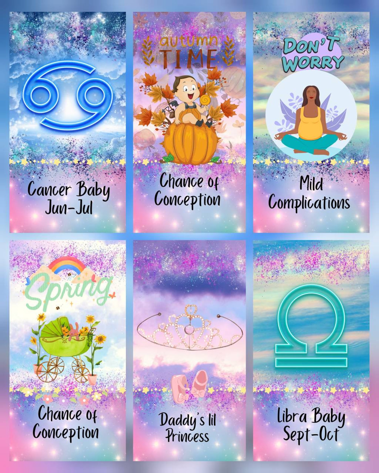 Spirit Baby Oracle Pregnancy Cards Baby Deck 2nd Edition - Etsy