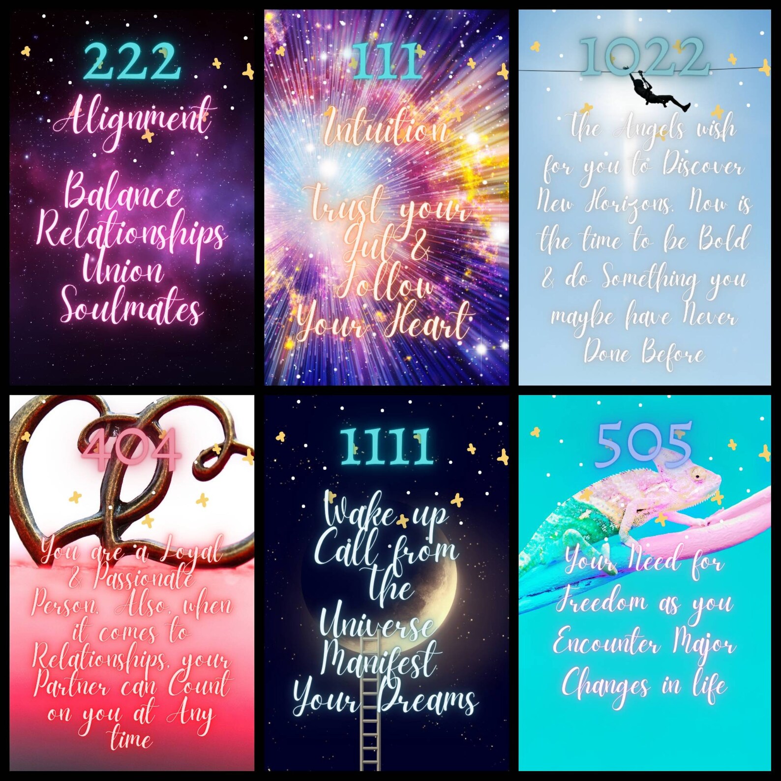 Angel Numbers of Divine Timing | Etsy