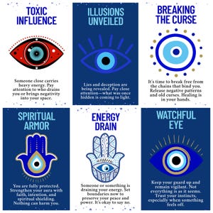 Oracle of the Evil Eye | Return to Sender | Pre Order | 80 Cards - Etsy