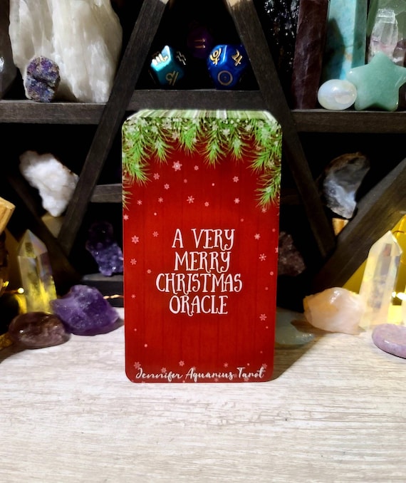 A Very Merry Christmas Oracle - Etsy