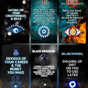 Evil Eye Oracle Haters Exposed Return to Sender 120 Cards - Etsy