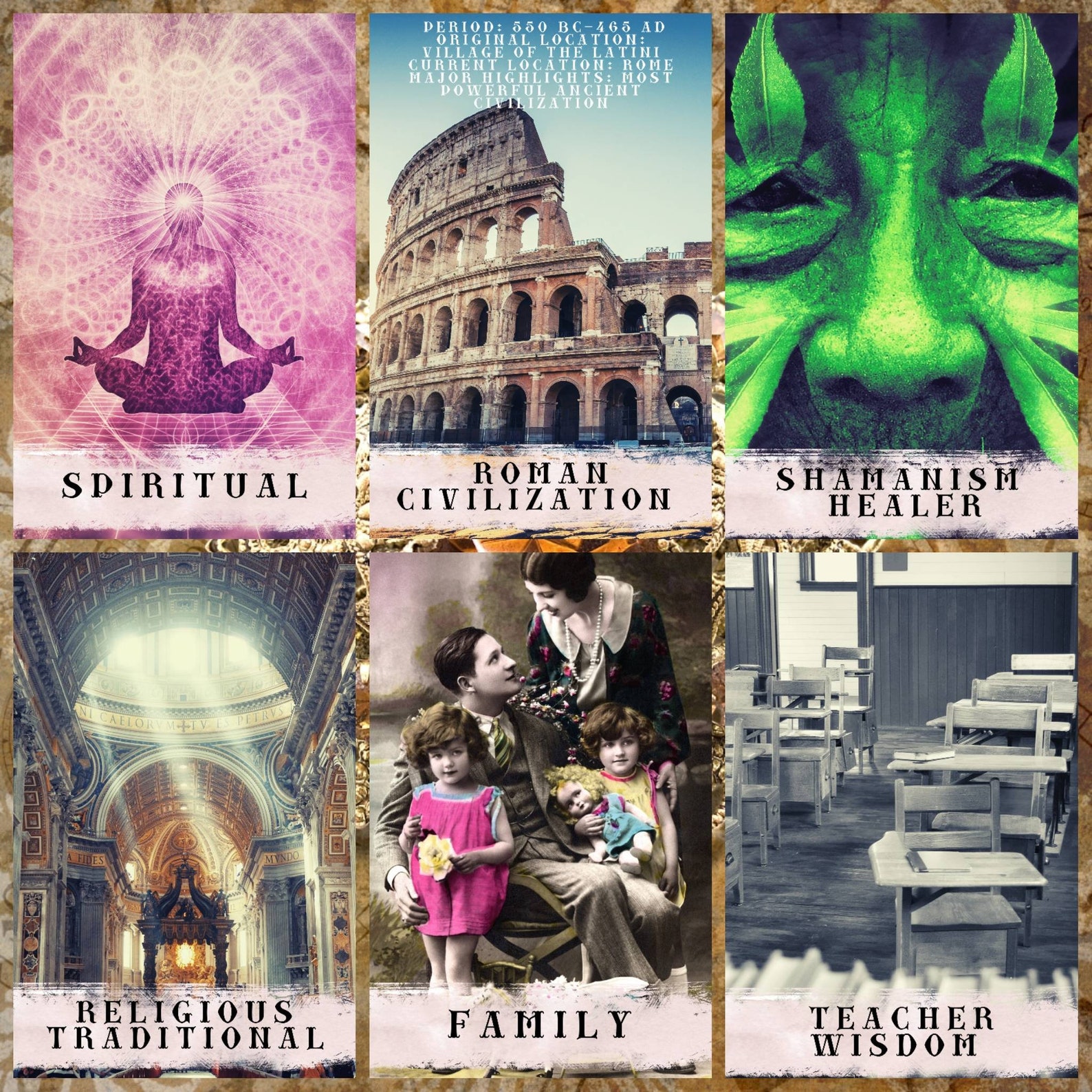 Visions of Past Life. Past Life Oracle Cards. Discover Your Past Lives ...