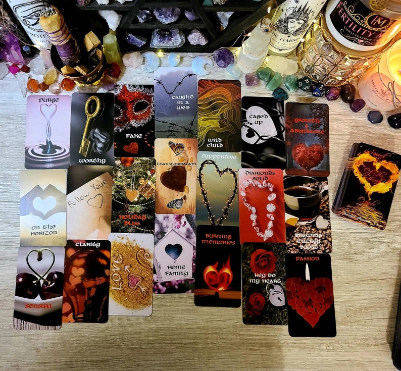 Sacred Secrets of the Heart Oracle - Etsy