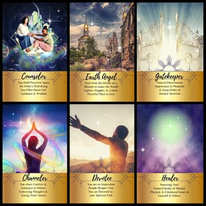 Soul's Spiritual Purpose & Gifts Oracle Cards - Etsy