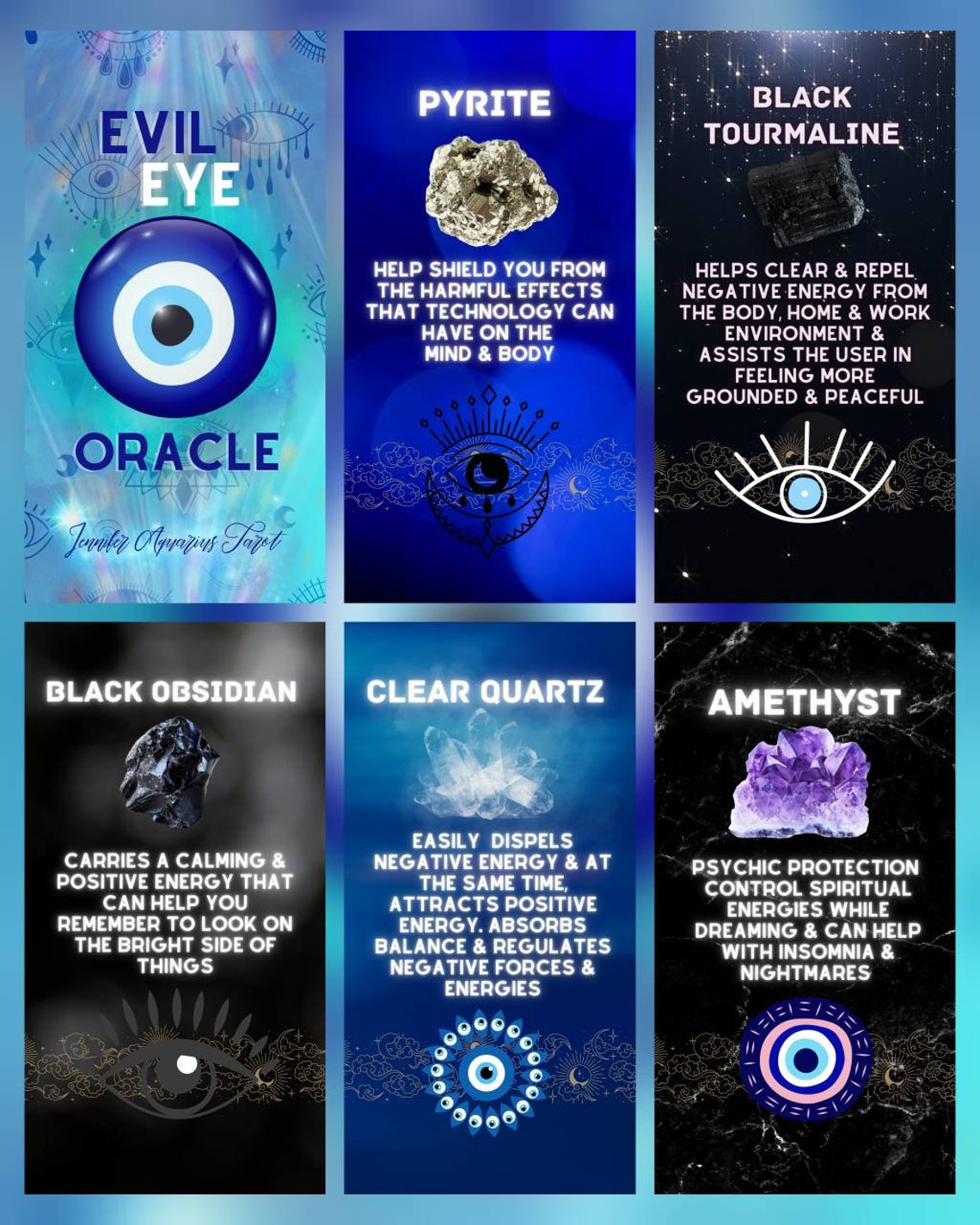 Evil Eye Oracle Haters Exposed Return to Sender 120 - Etsy