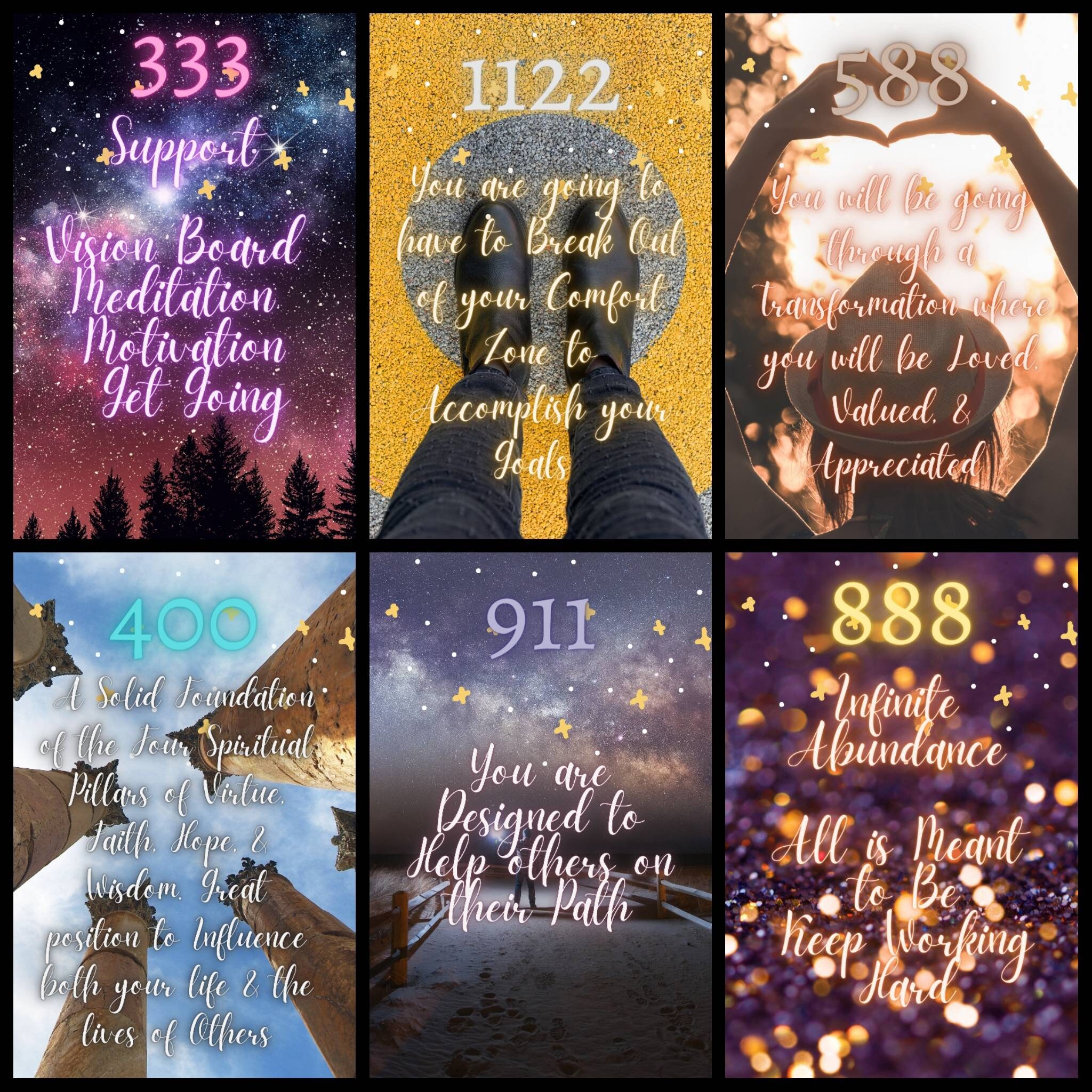 Angel Numbers of Divine Timing | Etsy