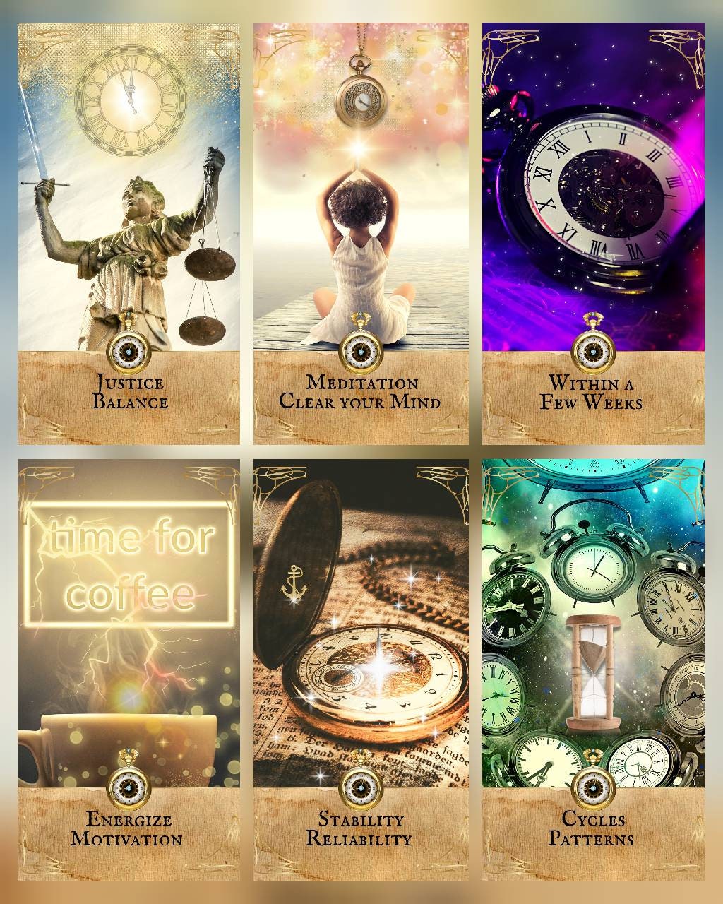 Sands of Time | Oracle | Cosmic Divine Timing | Wisdom | Affirmations ...