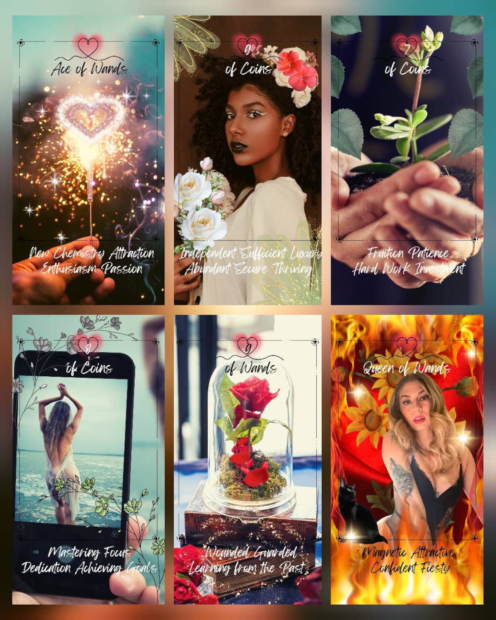 Twin Flame Union Tarot | Love | Soulmate | Soul Connection | Deck - Etsy