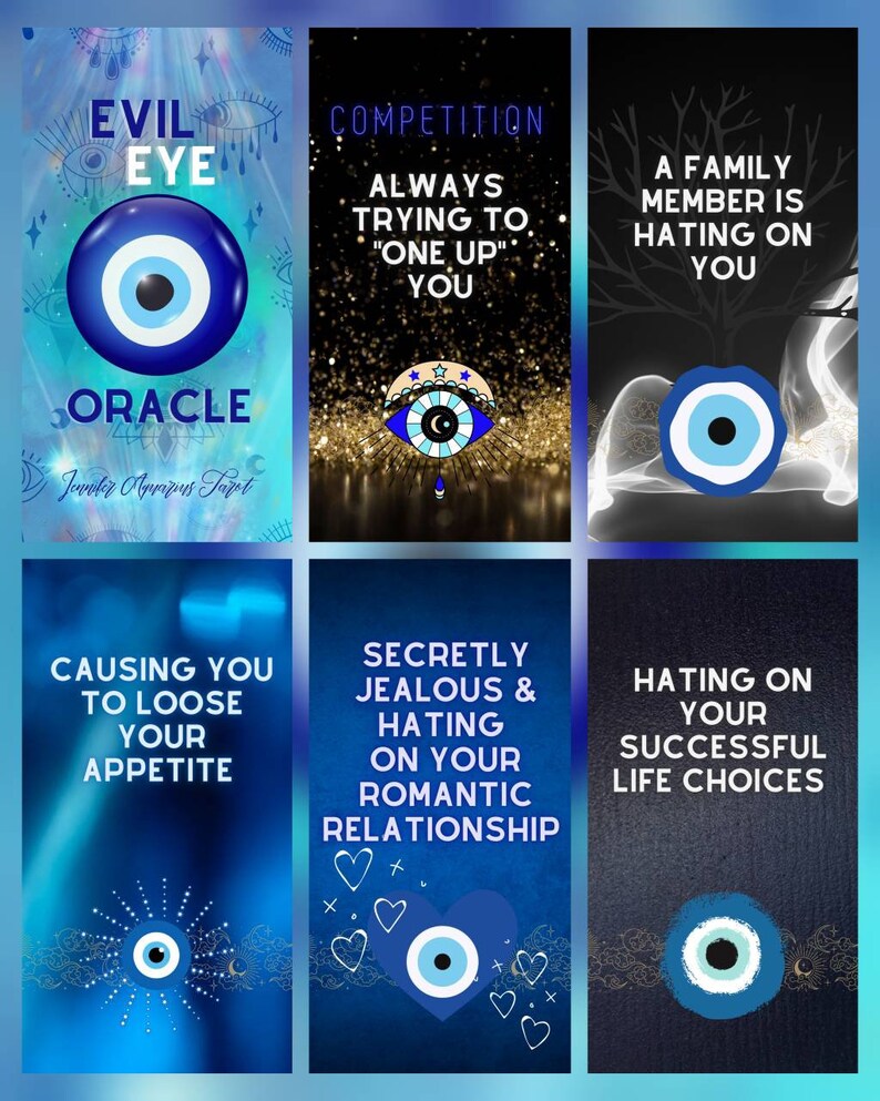 Evil Eye Oracle Haters Exposed Return to Sender 120 - Etsy