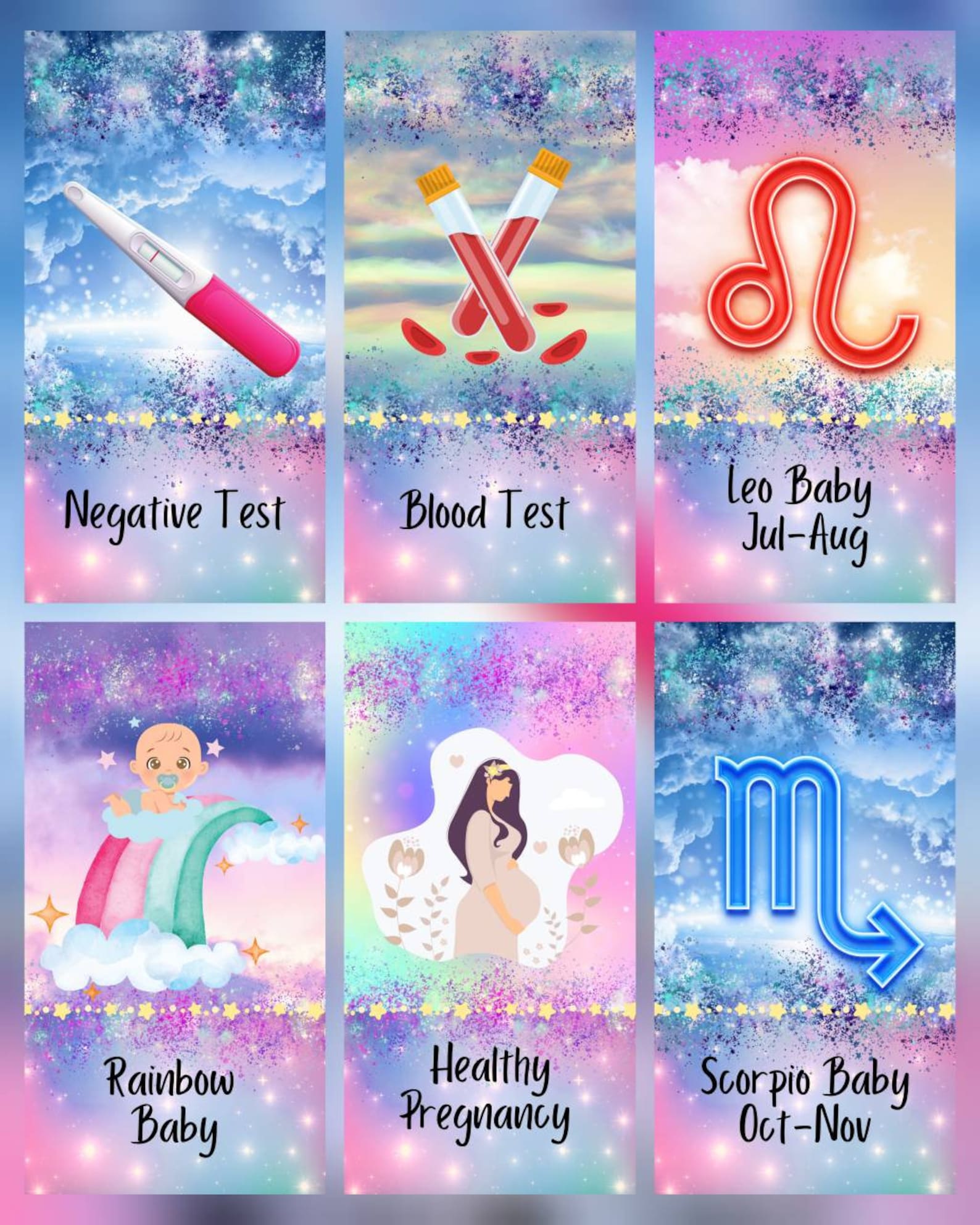 Spirit Baby Oracle Pregnancy Cards Baby Deck 2nd Edition - Etsy