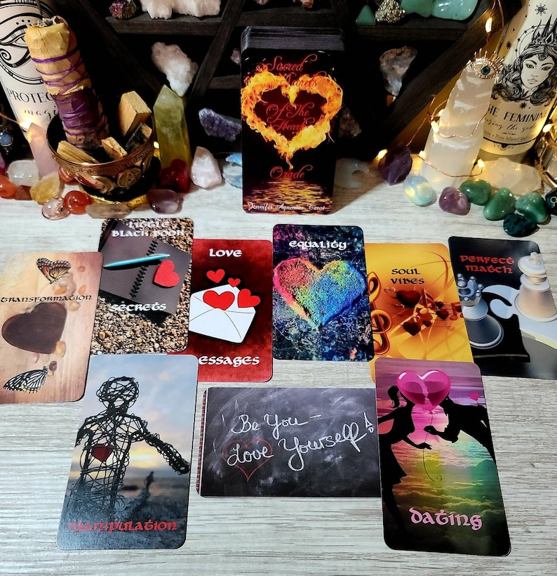 Sacred Secrets of the Heart Oracle - Etsy