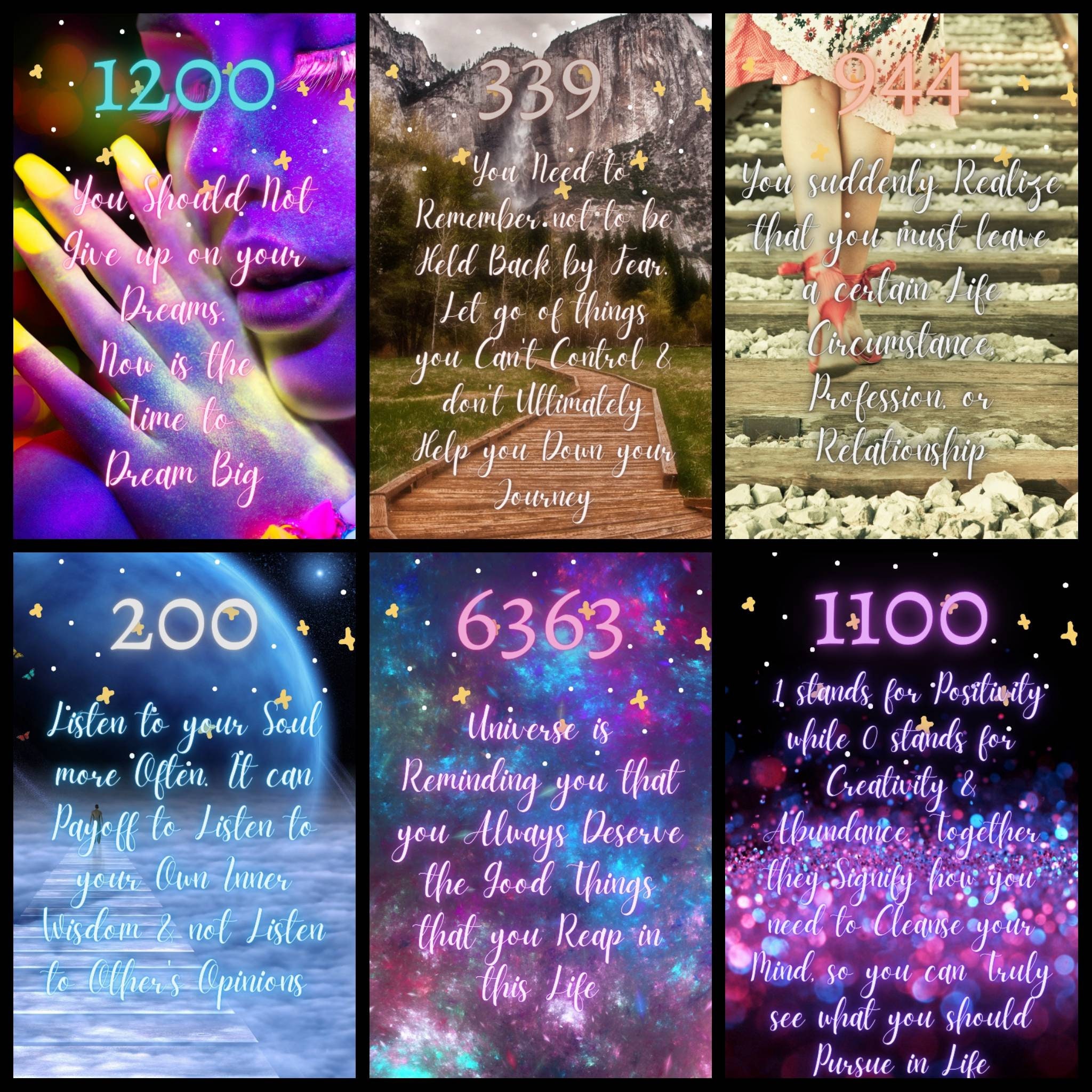 Angel Numbers of Divine Timing - Etsy