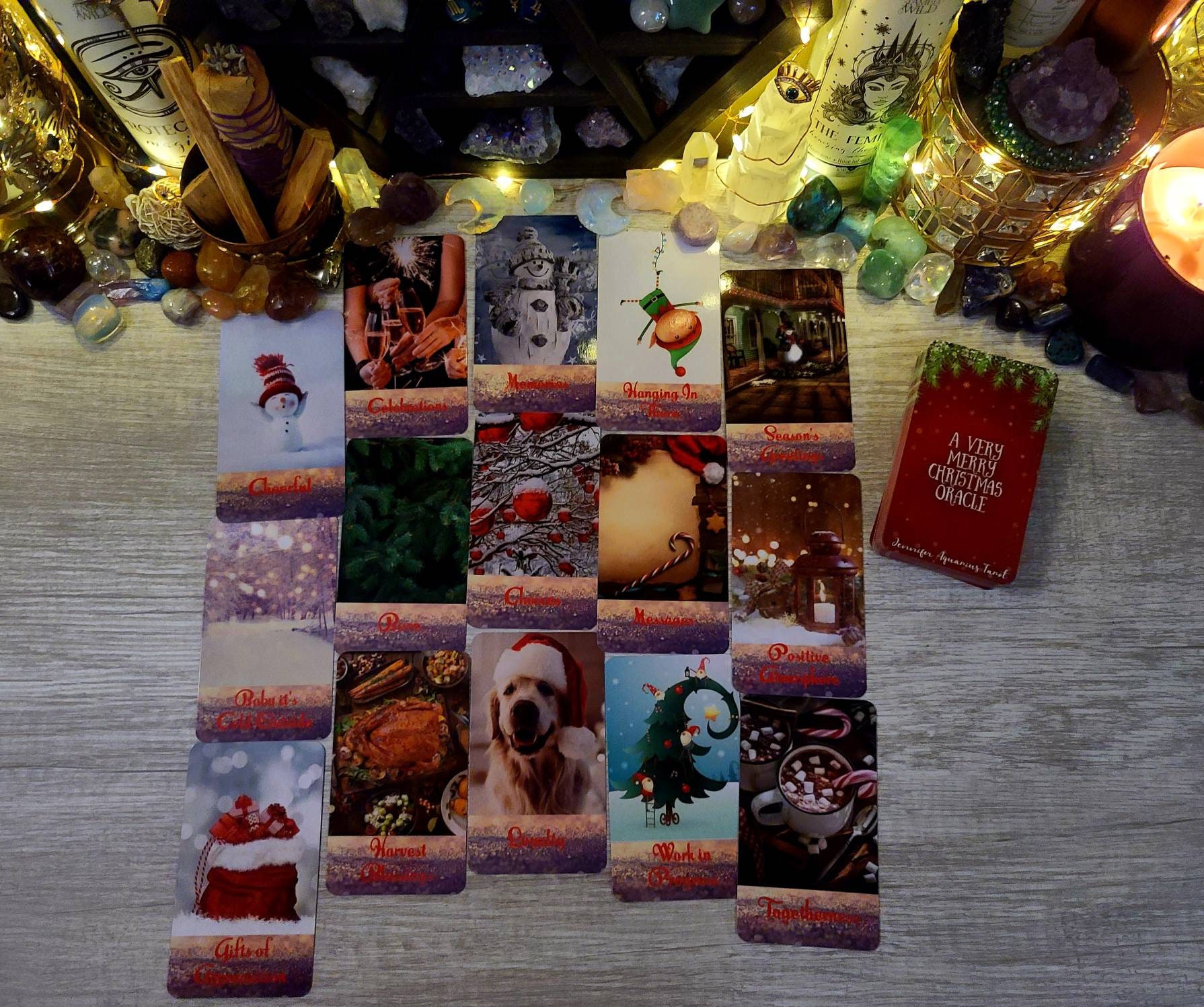 A Very Merry Christmas Oracle - Etsy